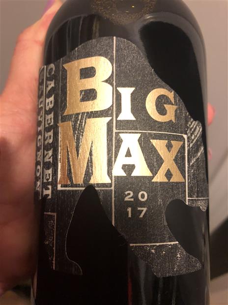 2017 Big Max Cabernet Sauvignon, USA, California - CellarTracker