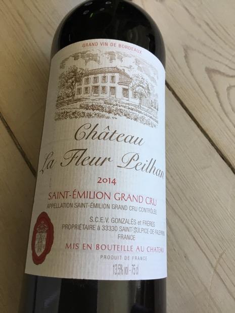 2014 Château La Fleur Peilhan, France, Bordeaux, Libournais, St. Émilion Grand Cru - CellarTracker