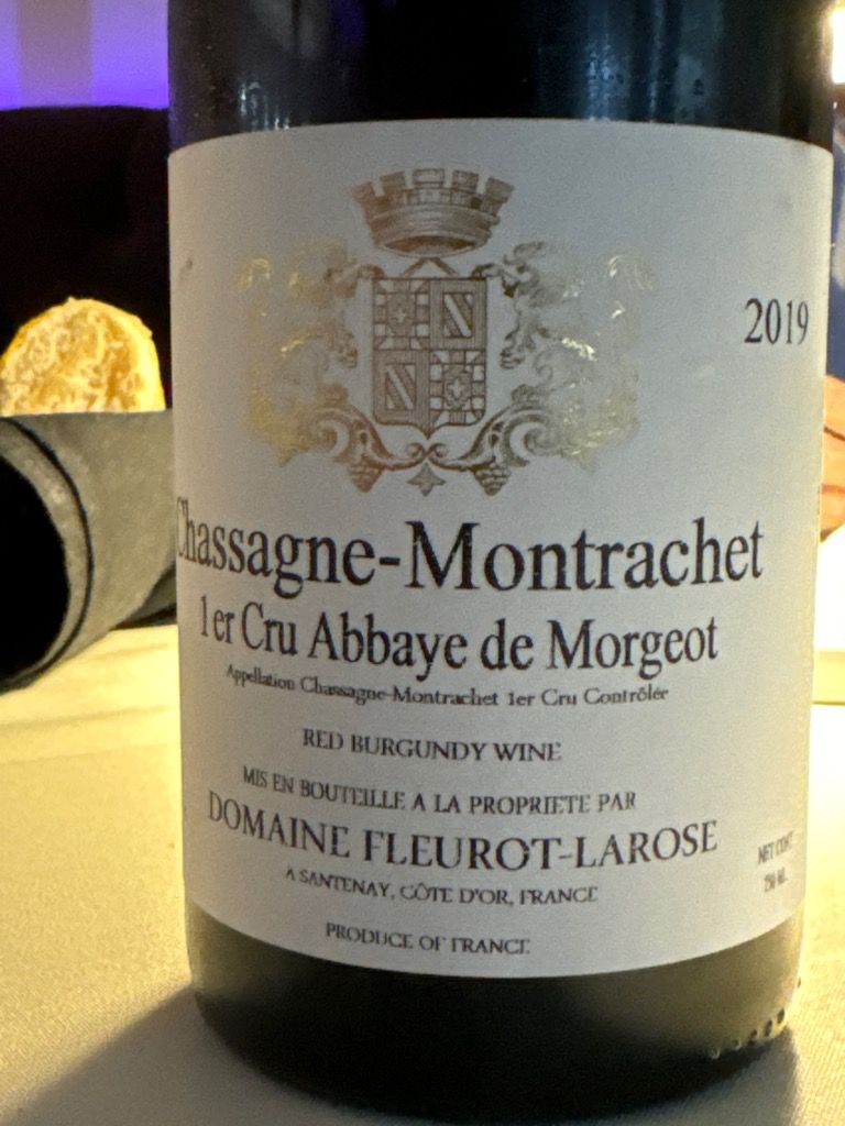 2020 Alain Corcia Chassagne-Montrachet 1er Cru Abbaye de Morgeot ...