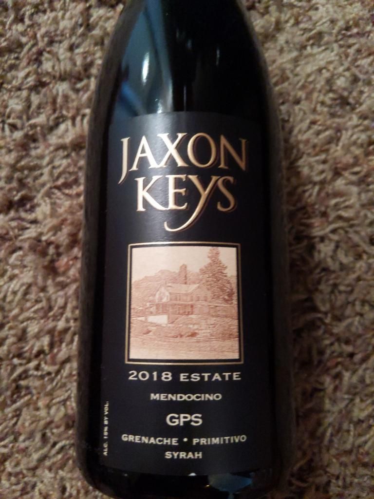 2018 Jaxon Keys GPS, USA, California, North Coast, Mendocino County ...
