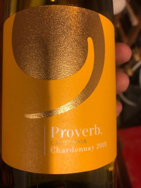 2020 Proverb Chardonnay, USA, California - CellarTracker