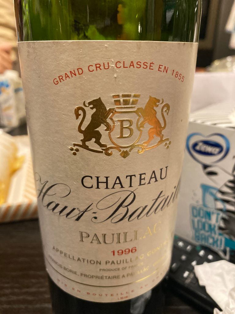 1996 Château Haut-Batailley, France, Bordeaux, Médoc, Pauillac ...