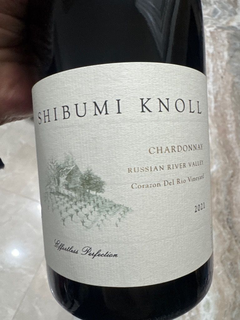 2021 Shibumi Knoll Chardonnay Corazon del Rio, USA, California, Sonoma ...