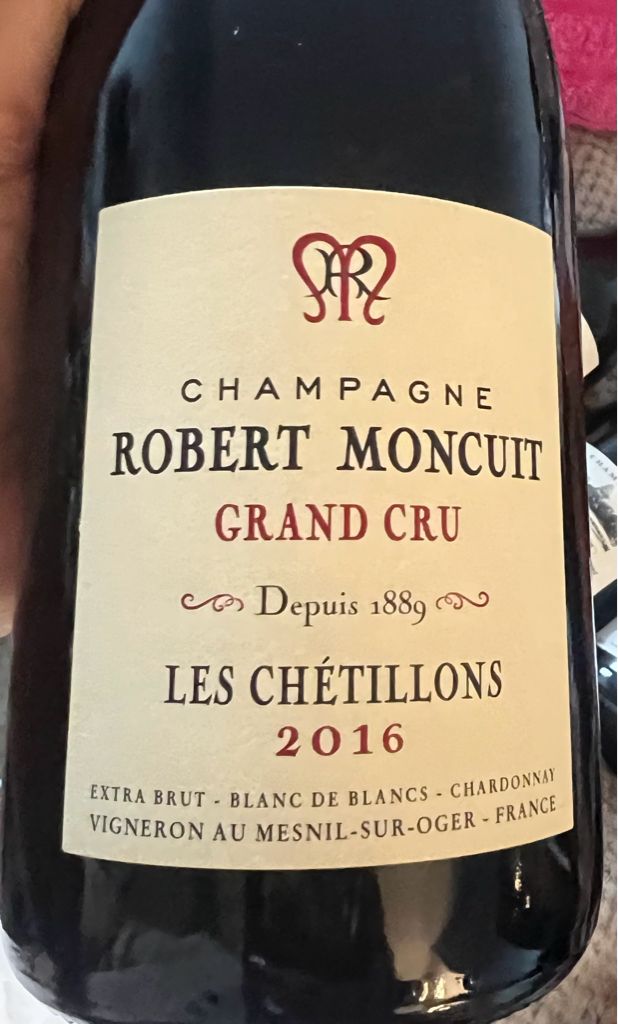 2016 Robert Moncuit Champagne Grand Cru Blanc de Blancs Extra Brut Les ...