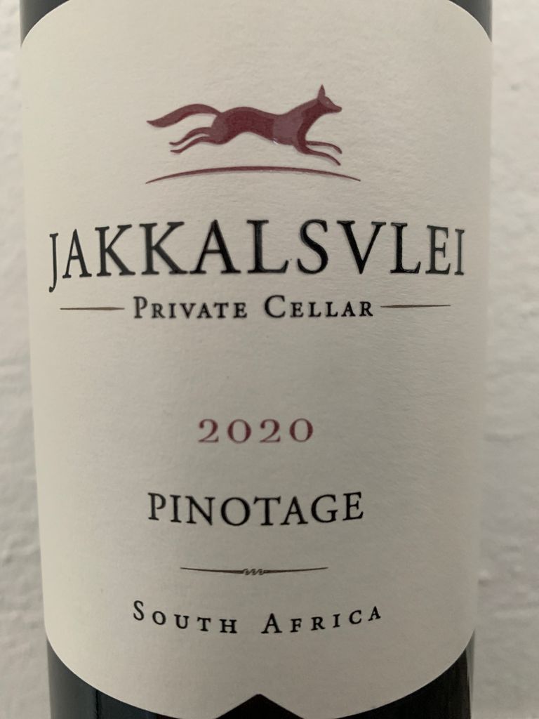 2021 Jakkalsvlei Private Cellar Pinotage Pinotage Coffee Edition, South ...