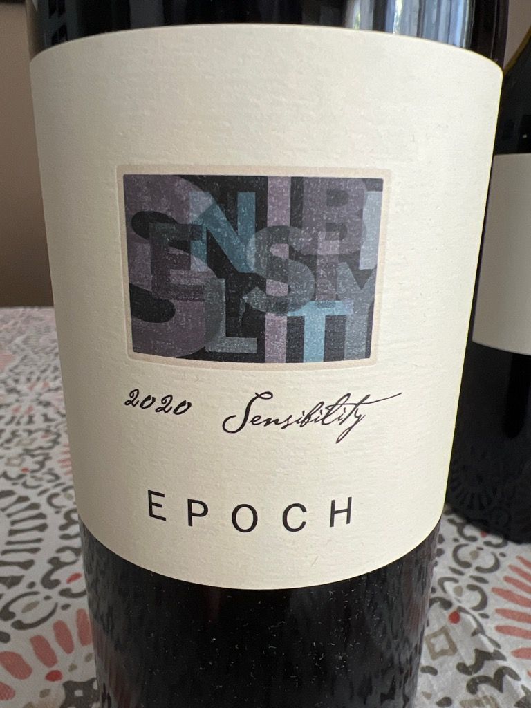 2020 Epoch Estate Wines Sensibility Paderewski Vineyard, USA ...