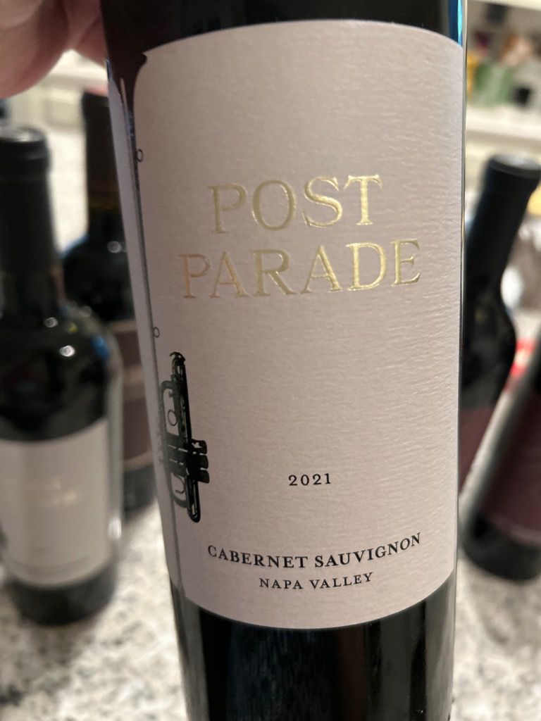 2022 Post Parade Cabernet Sauvignon, USA, California, Napa Valley ...
