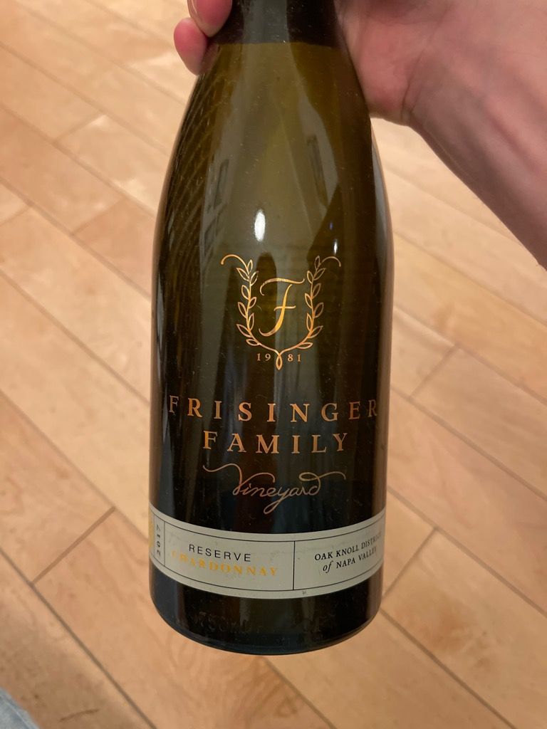 2017 Frisinger Family Chardonnay Reserve, USA, California, Napa Valley ...