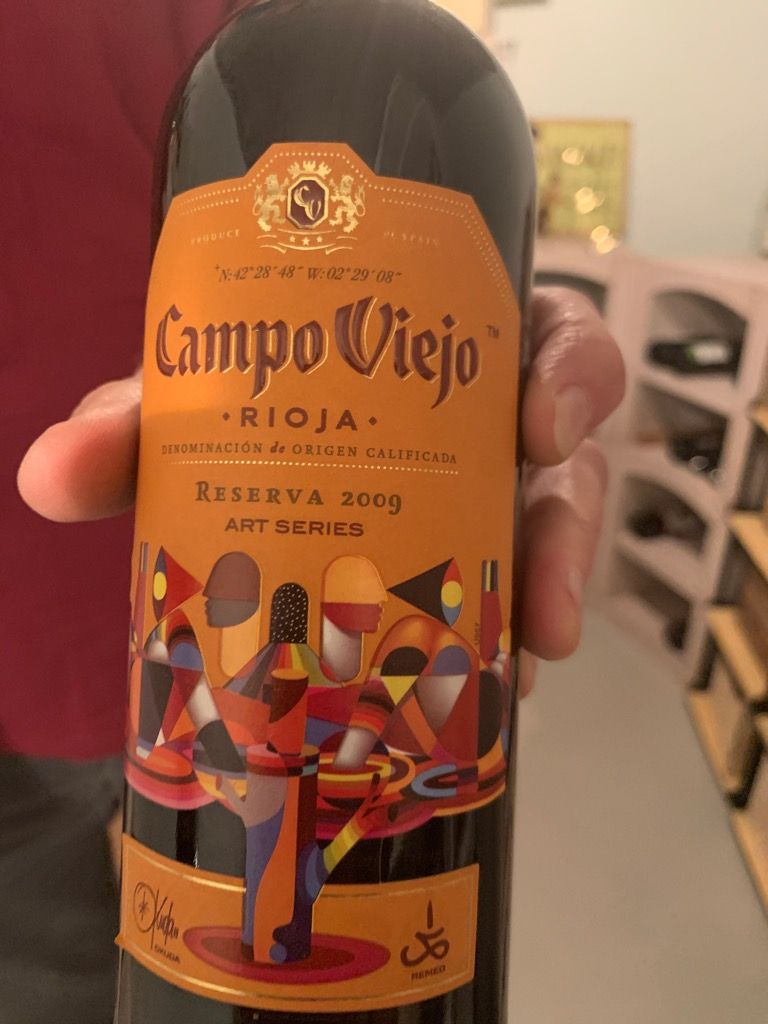 2009 Campo Viejo Rioja Art Series Reserva, Spain, La Rioja, Rioja ...