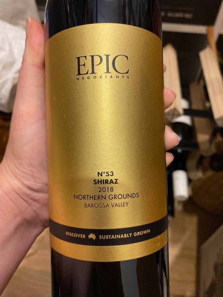 2019 Epic Negociants Shiraz, Australia, South Australia, Barossa ...