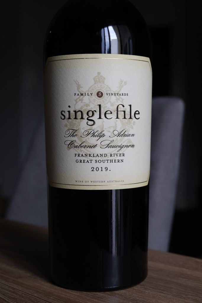 2020 Singlefile Estate Cabernet Sauvignon Philip Adrian, Australia ...