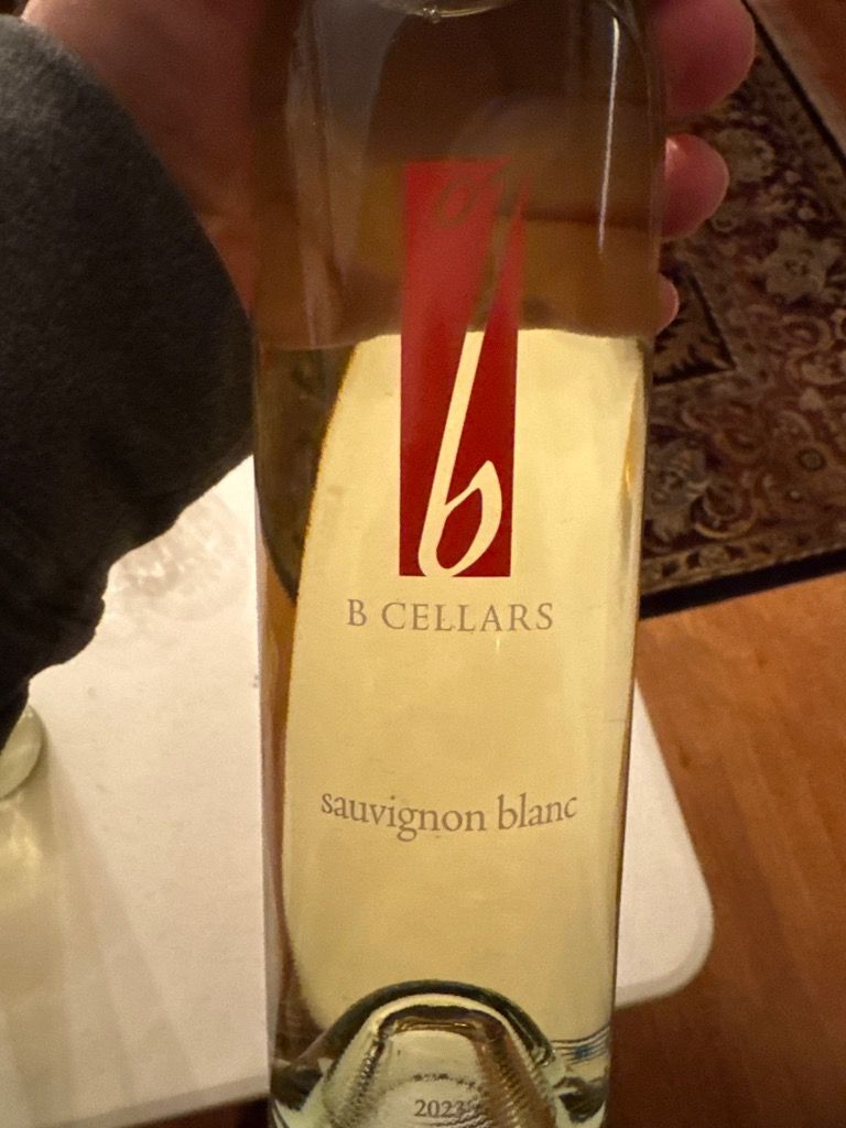 2023 B Cellars Sauvignon Blanc Juliana Vineyard, USA, California, Napa ...