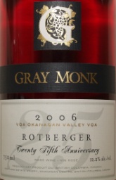 2006 Gray Monk Estate Winery Rotberger Rosé, Canada, British Columbia ...