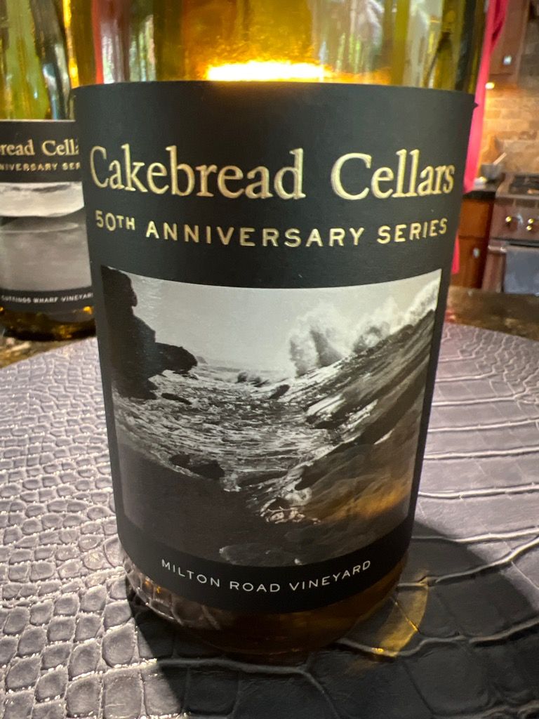 2021 Cakebread Cellars Chardonnay 50th Anniversary Series Milton Road ...