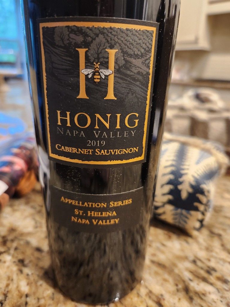 2017 Honig Cabernet Sauvignon Appellation Series St. Helena, USA ...