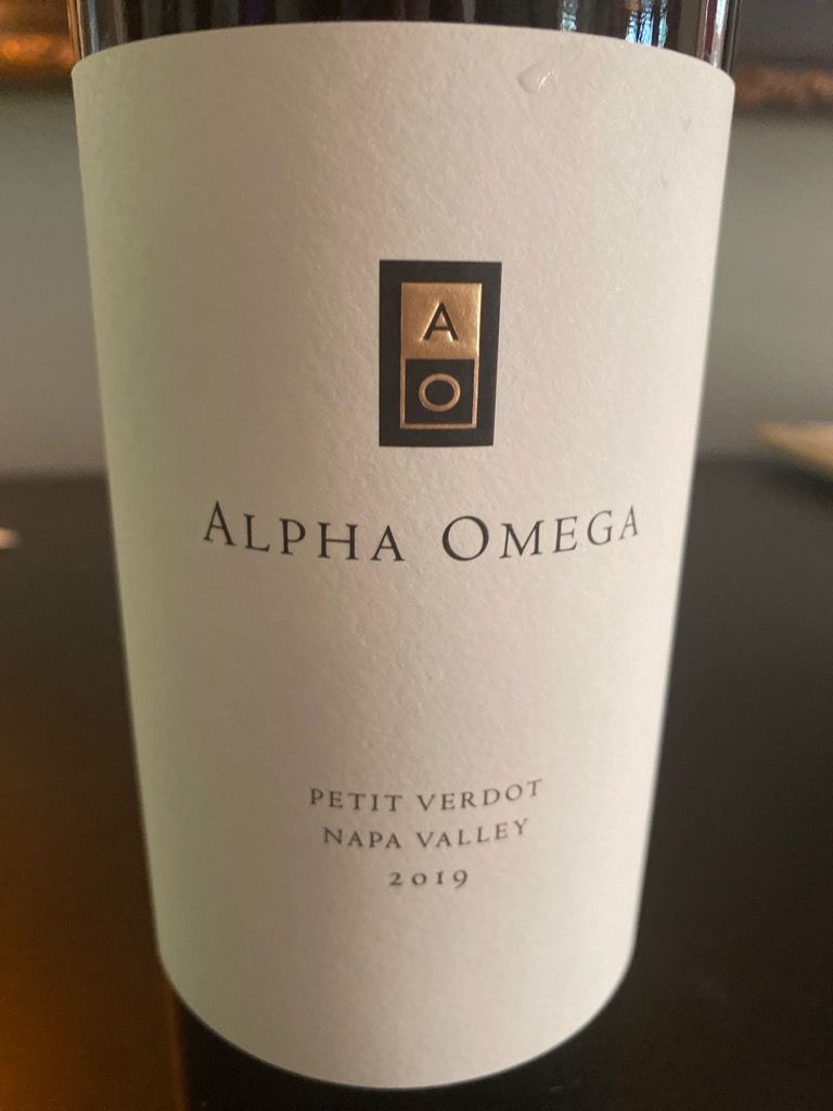 2019 Alpha Omega Petit Verdot, USA, California, Napa Valley - CellarTracker