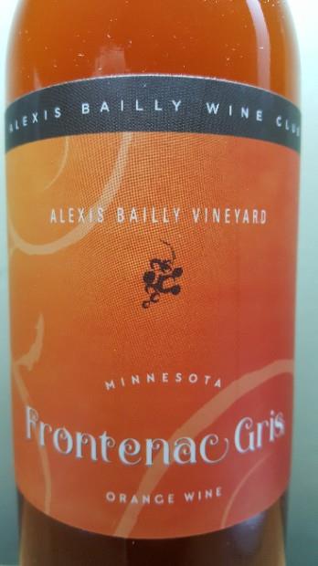 2022 Alexis Bailly Vineyard Frontenac Gris Orange Wine, USA, Minnesota ...