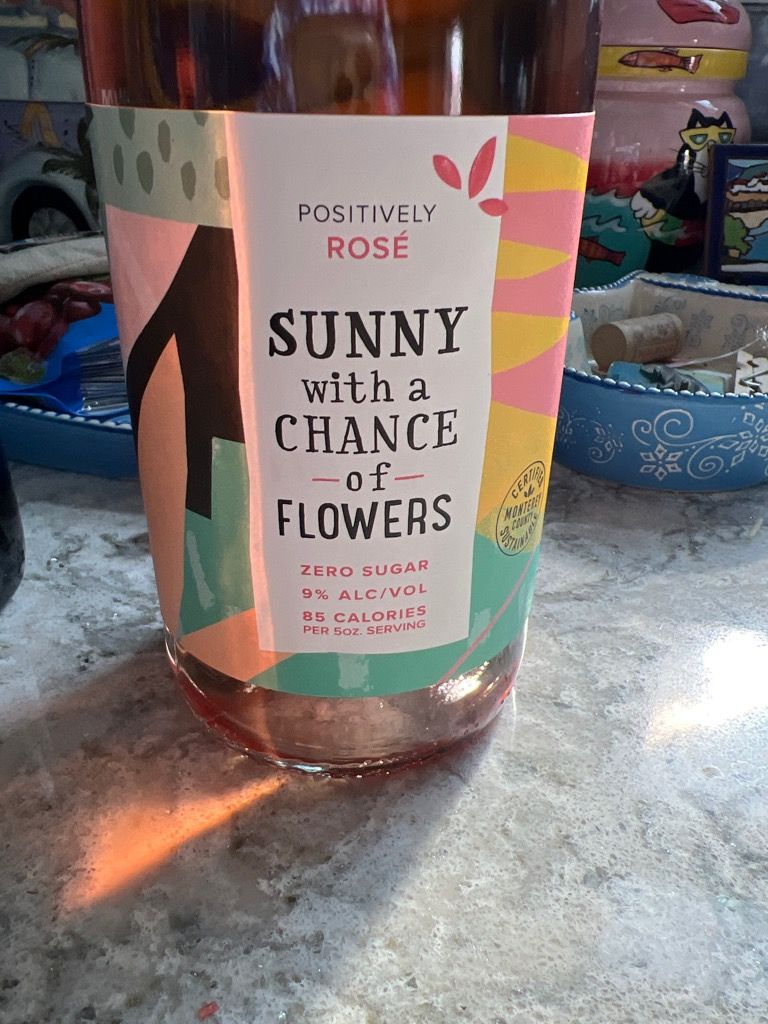 2022 Sunny Wine Co Sunny With a Chance of Flowers Monterey Vineyard ...