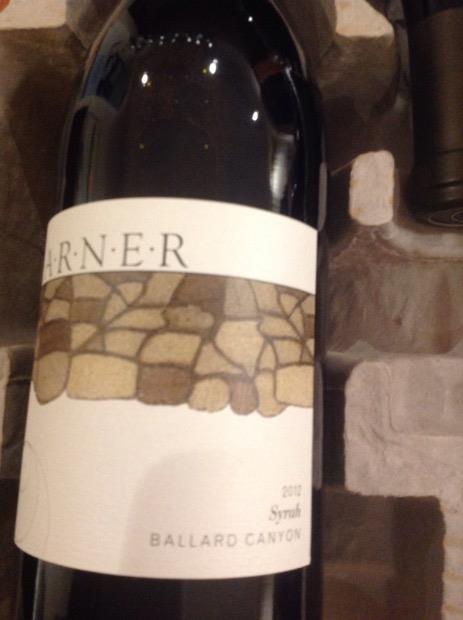 2012 Larner Vineyard Syrah Larner Vineyard, USA, California, Central ...