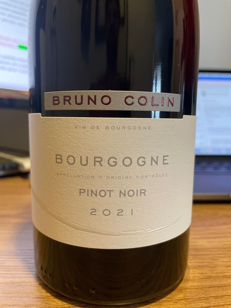 2022 Bruno Colin Bourgogne, France, Burgundy, Bourgogne - CellarTracker