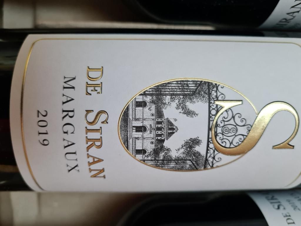 2019 Château Siran S de Siran, France, Bordeaux, Médoc, Margaux ...