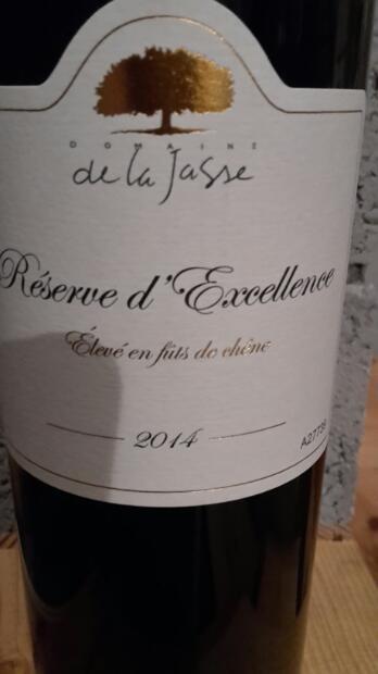 2014 Domaine de la Jasse Cabernet Sauvignon Réserve d'excellence ...