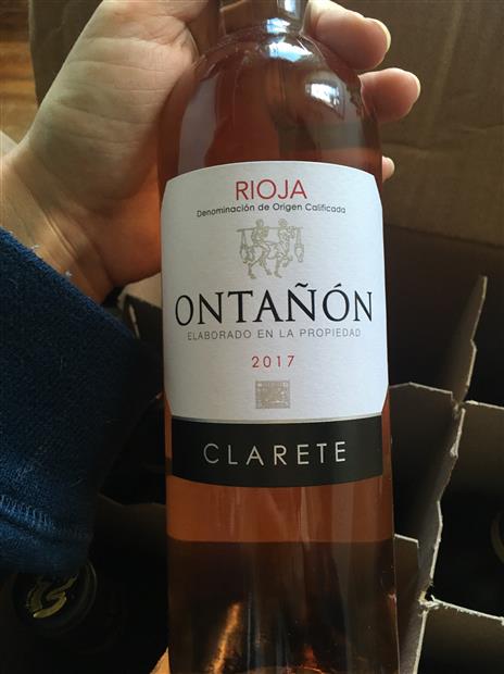 2017 Ontañón Rioja Arteso Clarete, Spain, La Rioja, Rioja - CellarTracker