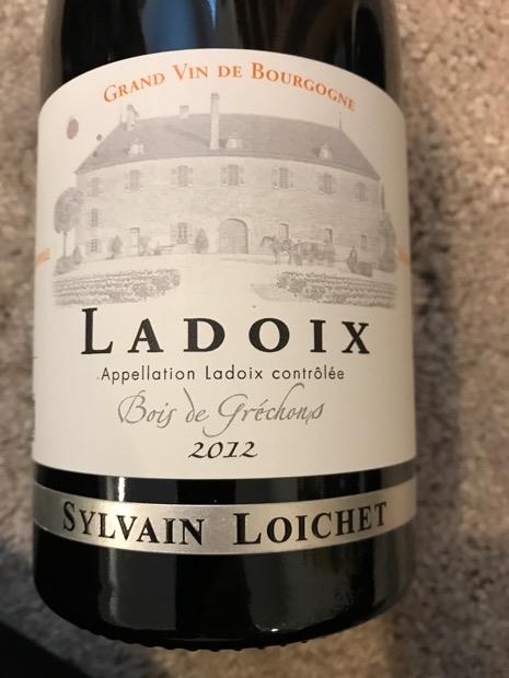 2012 Maison Sylvain Loichet Ladoix Bois de Grechon Blanc, France ...