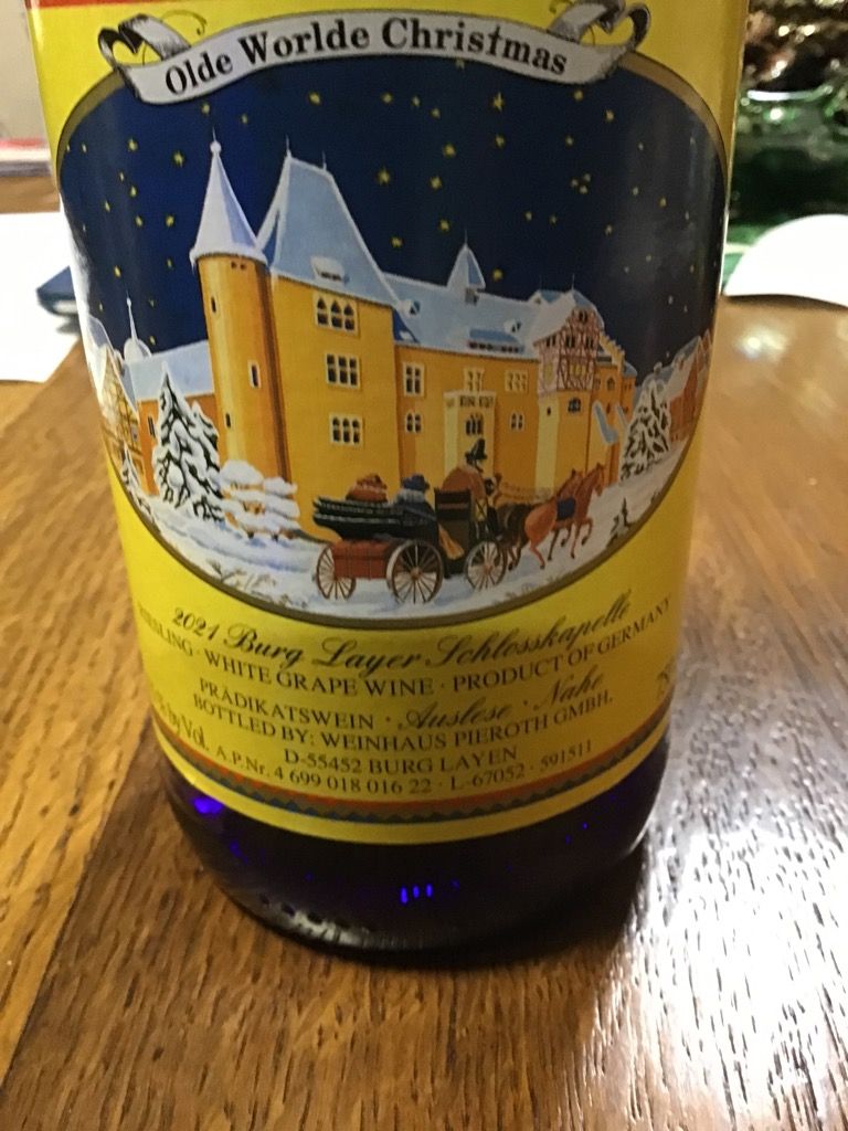 2021 Ferdinand Pieroth Burg-Layer Schloßkapelle Müller-Thurgau Kabinett ...