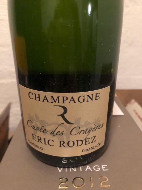 2010 Eric Rodez Champagne Grand Cru Cuvée des Crayères, France ...