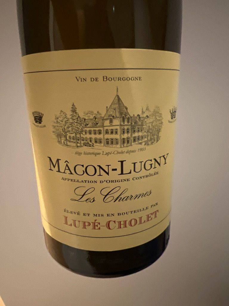 2020 Lupé-Cholet Mâcon-Lugny Les Charmes, France, Burgundy, Mâconnais ...