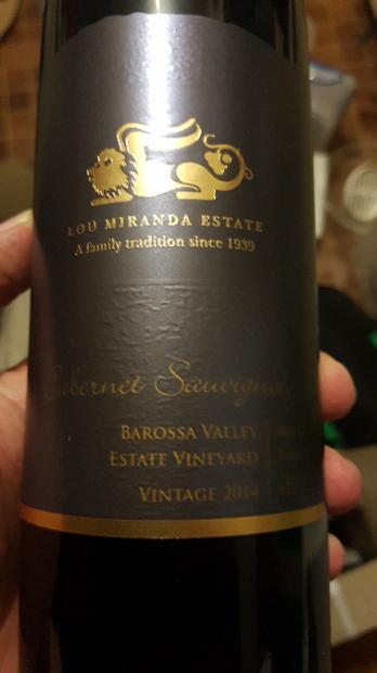 2005 Lou Miranda Estate Cabernet Sauvignon Leone, Australia, South ...