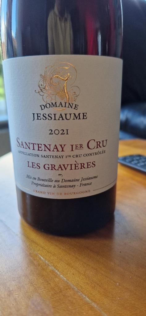 2021 Domaine Jessiaume Santenay 1er Cru Les Gravières Numerus Clausus ...