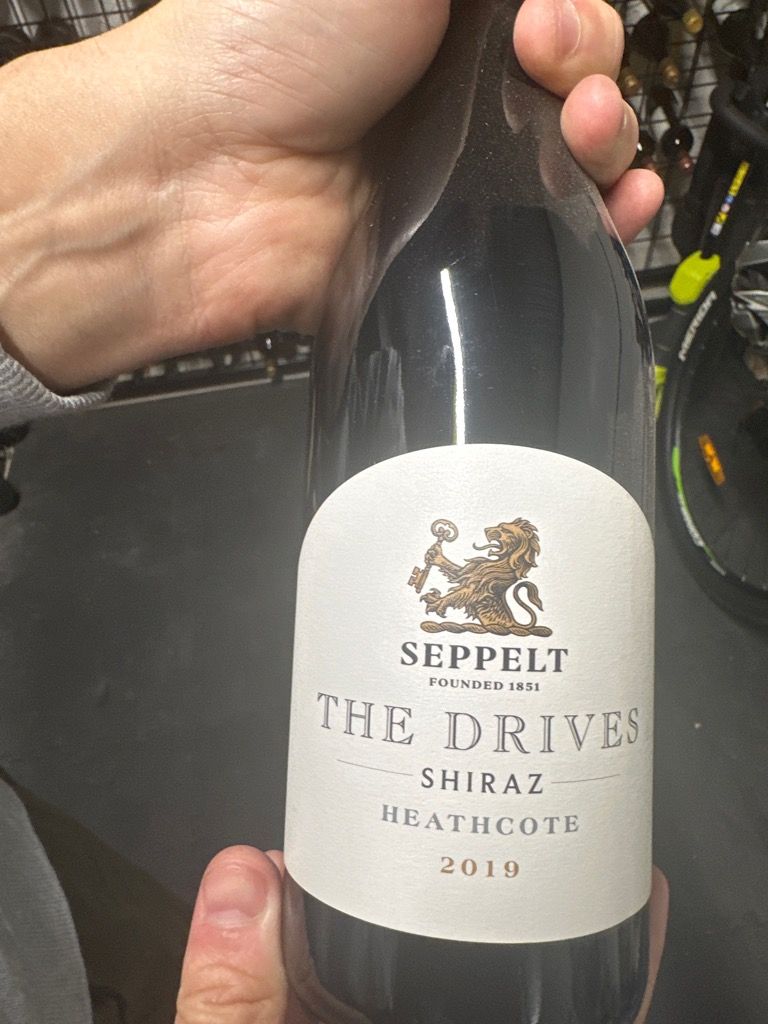 2020 Seppelt Shiraz 'The Drives', Australia, Victoria, Central Victoria ...
