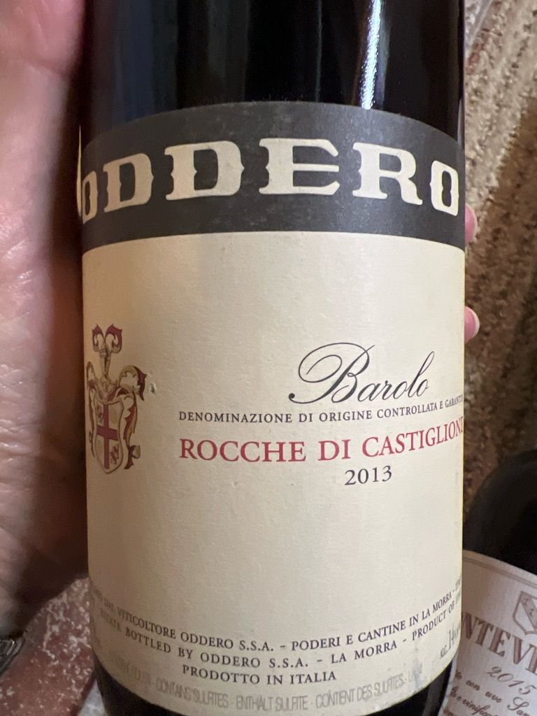 2013 Oddero Barolo Rocche di Castiglione, Italy, Piedmont, Langhe ...