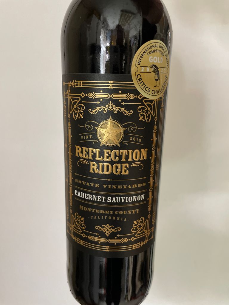 2019 Reflection Ridge Red Blend, USA, California, Central Coast ...