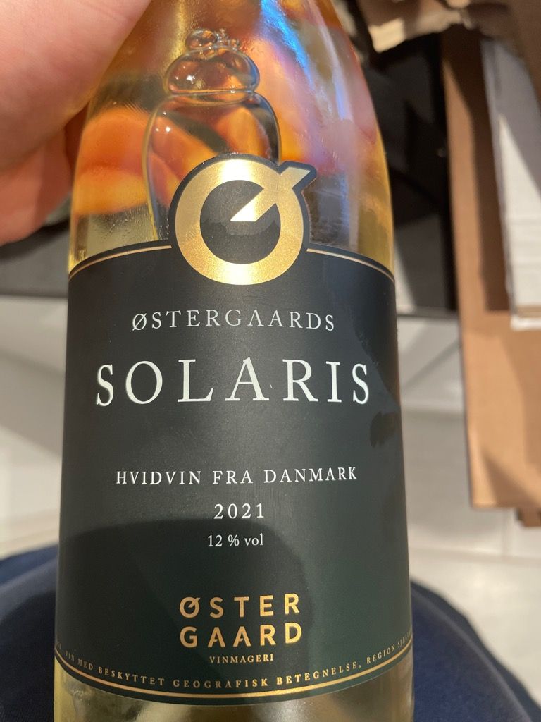 2021 Østergaard Vinmageri Solaris, Denmark, Sjaelland - CellarTracker