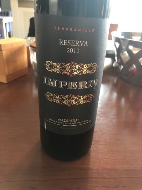 2010 Imperio Tempranillo Valdepeñas Gran Reserva, Spain, Castilla-La ...