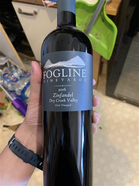2016 Fogline Vineyards Zinfandel Grist Vineyard, USA, California ...