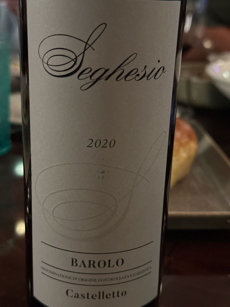 2021 Fratelli Seghesio Barolo Castelletto, Italy, Piedmont, Langhe ...
