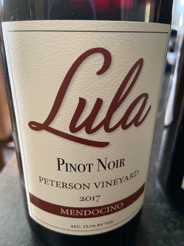 2007 Lula Cellars Pinot Noir Peterson Vineyard, USA, California, North ...
