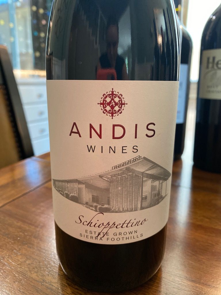 2021 Andis Wines Schioppettino, USA, California, Sierra Foothills ...
