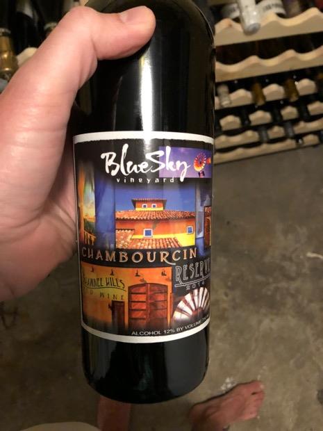 2019 Blue Sky Vineyard Chambourcin Reserve, USA, Illinois, Shawnee ...