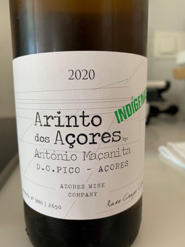 2023 Azores Wine Company Arinto dos Açores Indígenas, Portugal, Açores ...