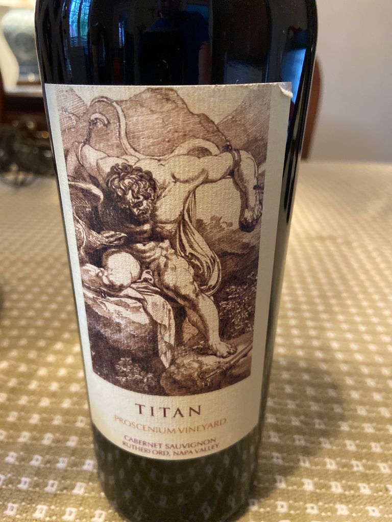 2018 Titan Wine Company Cabernet Sauvignon Proscenium Vineyard, USA ...