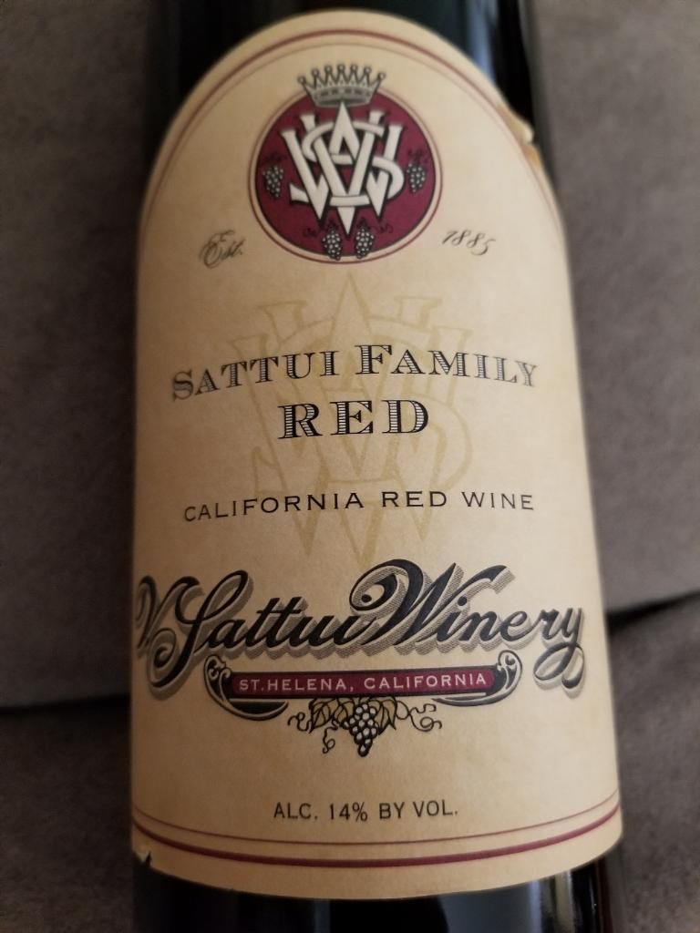 2007 V. Sattui Winery Sattui Family Red, USA, California, Napa Valley ...
