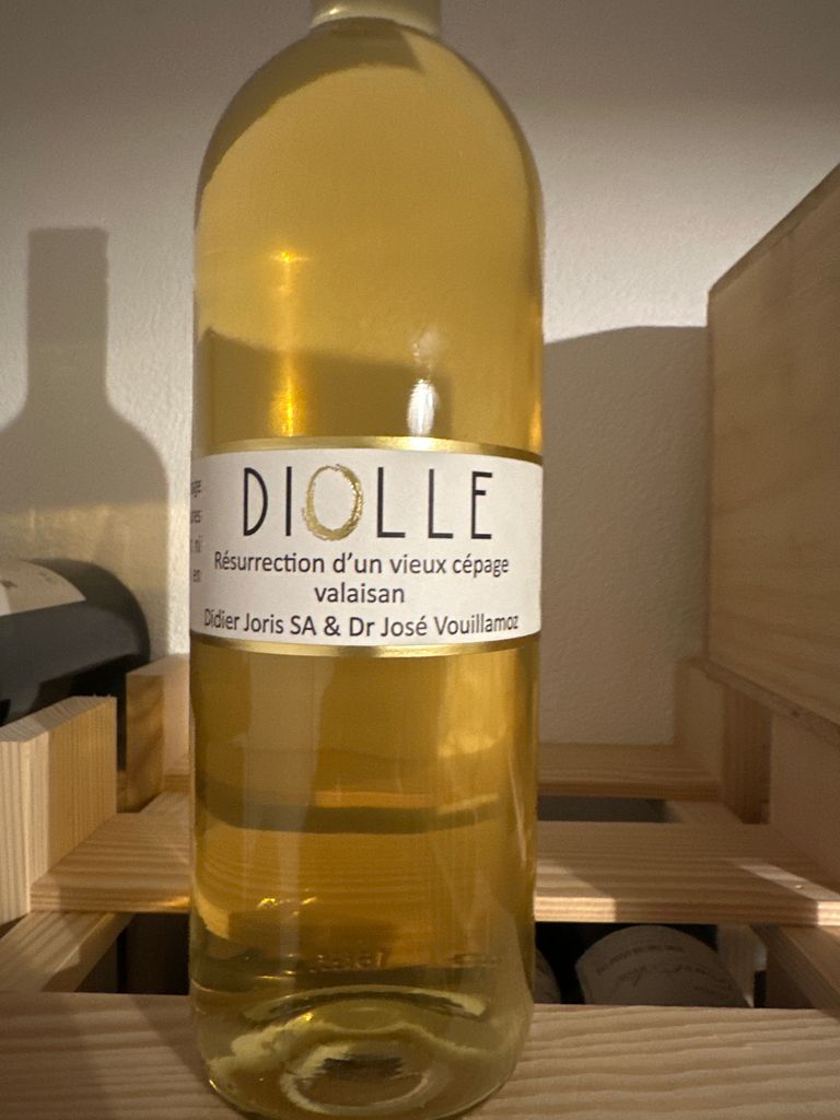 2022 Didier Joris Arvine Diolle (cépage très rare) Diolle, Switzerland ...
