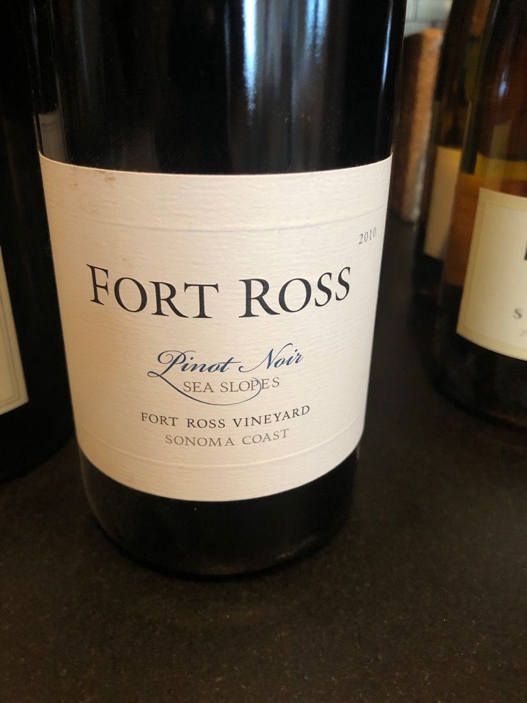2010 Sea Slopes Fort Ross Winery Pinot Noir, USA, California, Sonoma ...