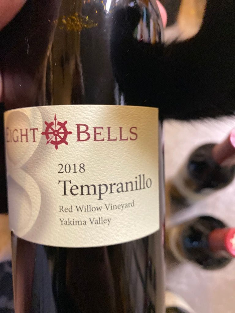 2018 Eight Bells Tempranillo Red Willow Vineyard, USA, Washington ...