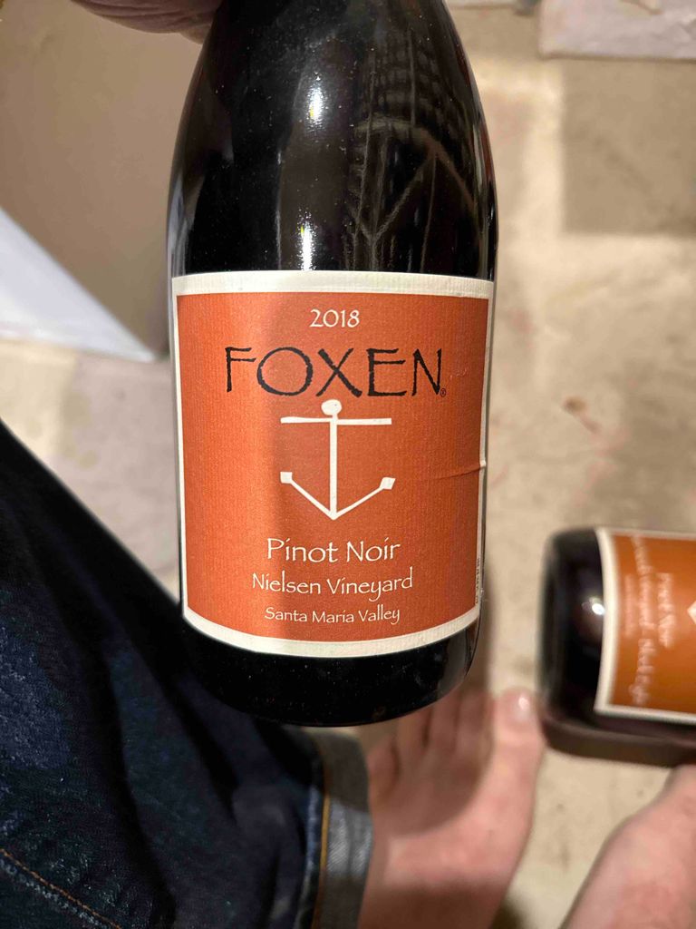 2018 Foxen Pinot Noir, USA, American - CellarTracker